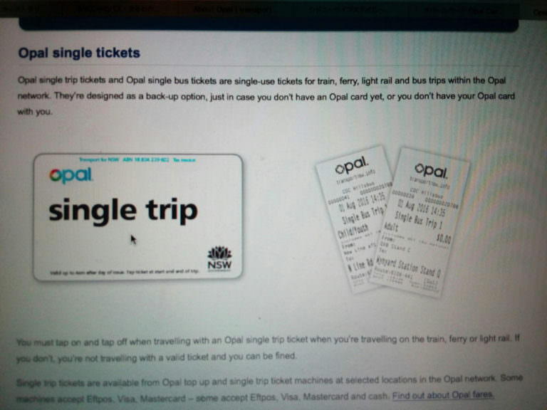 OPALカードはシドニー空港で買える！買い方やバスの乗り方解説